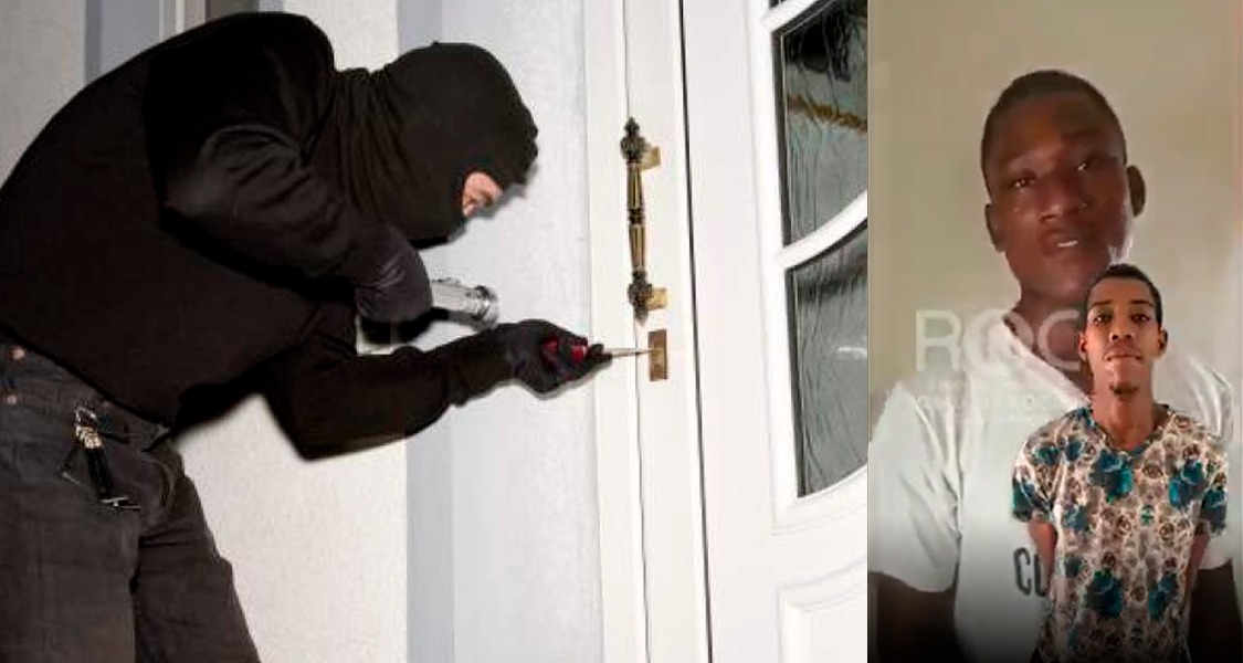 Ladrón se queda dormido en la casa que entró a robar Ladrón se queda dormido en la casa que entró a robar